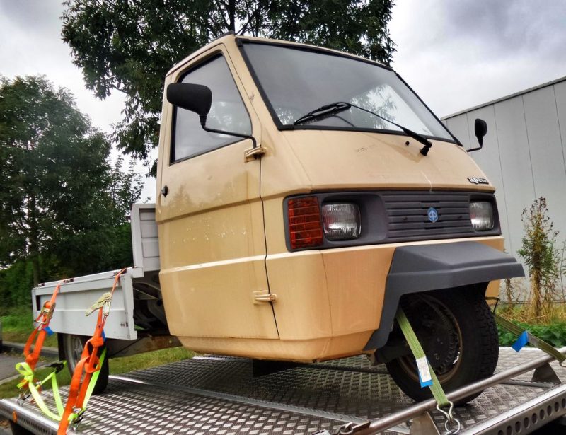 Ape wird zum Wohnmobil - REGETEC | regenerative Wärmetechnik | kompakte ...